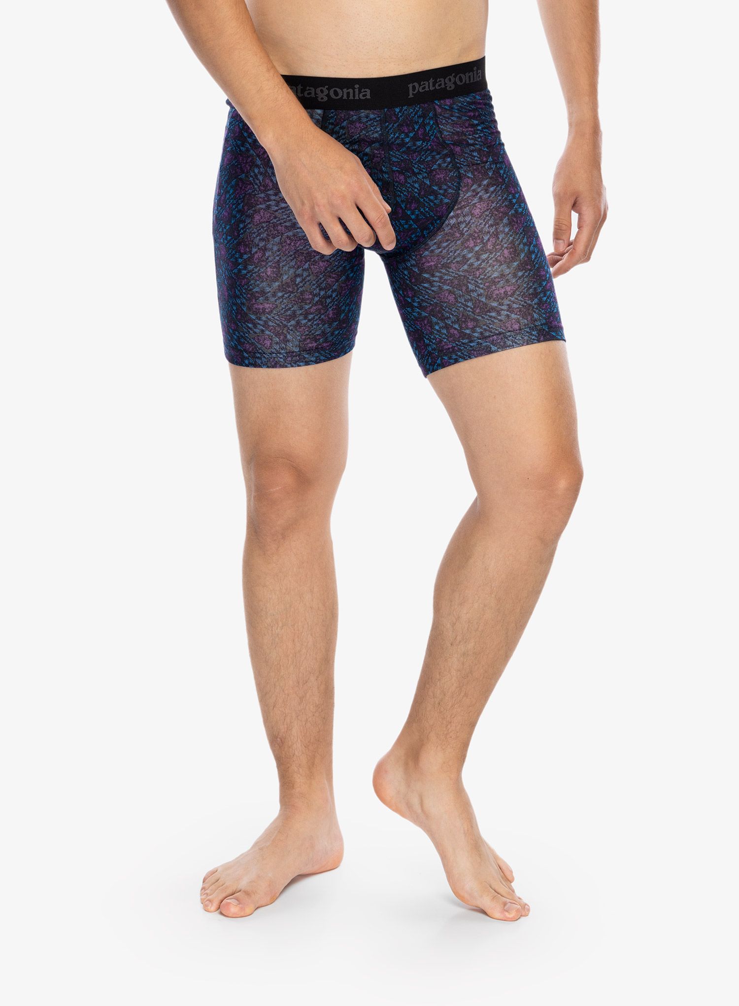 Boxerky Patagonia Essential Boxer Briefs 6 in - synched flight pitch ...