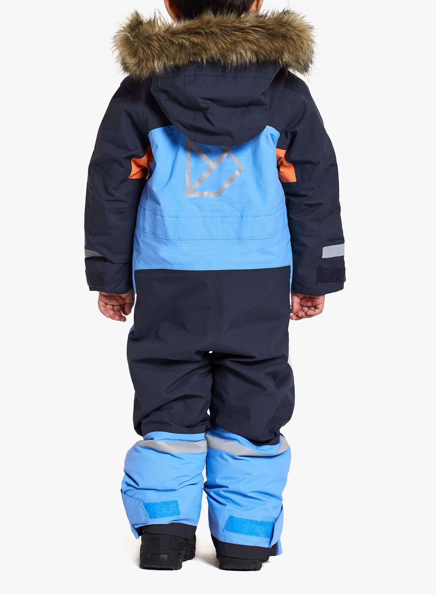 Detská kombinéza Didriksons Bjarven Coverall - play blue | 8a.sk